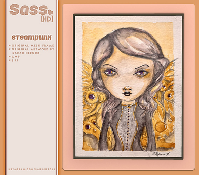 Second Life Marketplace - sass [hd] original artwork / steampunk
